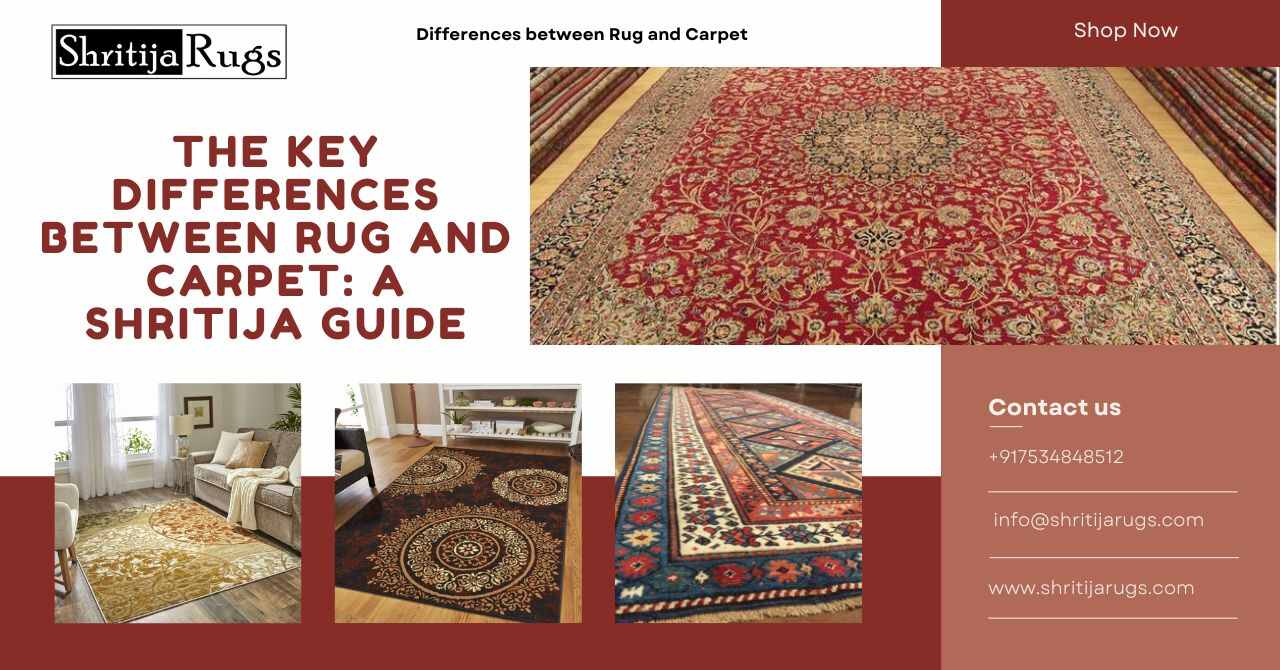 The Key Differences between Rug and Carpet: A Shritija Guide – Shritija ...